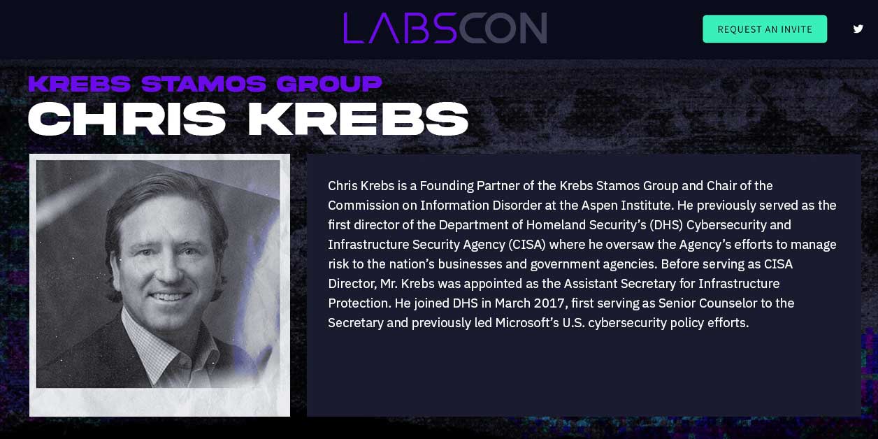 Chris Krebs - LABScon