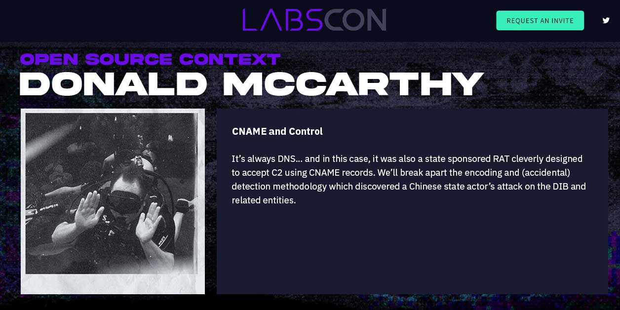Donald McCarthy - LABScon