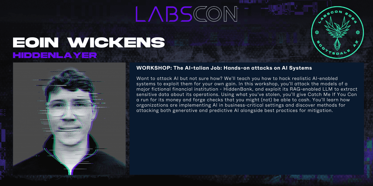 LABScon Speaker 2024: Eoin Wickens