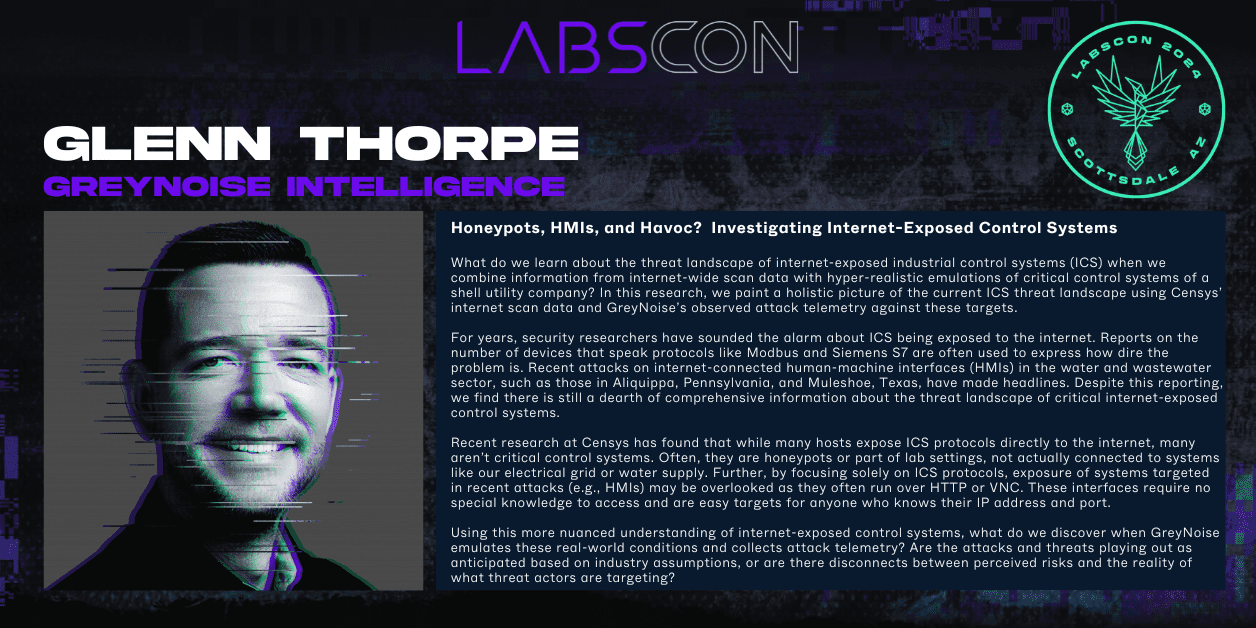 LABScon Speaker 2024: Glenn Thorpe